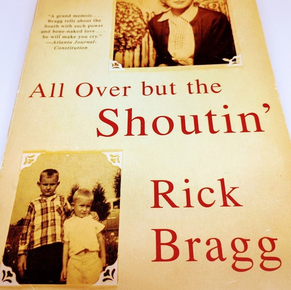 Vintage Books | Other | Rick Bragg Its All Over But The Shouting | Poshmark
